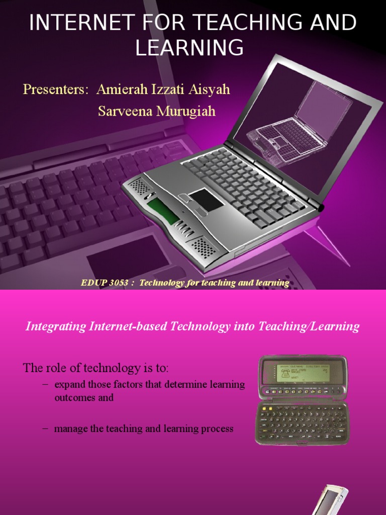 Integrating Internet-Based-Technology Into Teaching and Learning | PDF ...
