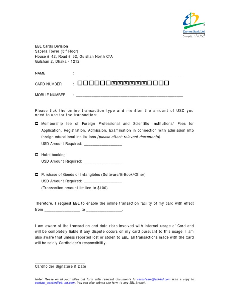 Online Declaration Form PDF | PDF