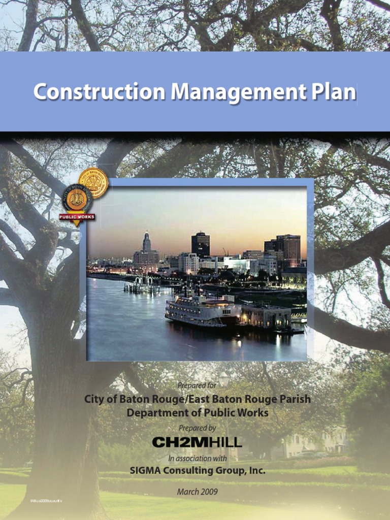 Construction Management Plan Overview | PDF | Construction Management ...