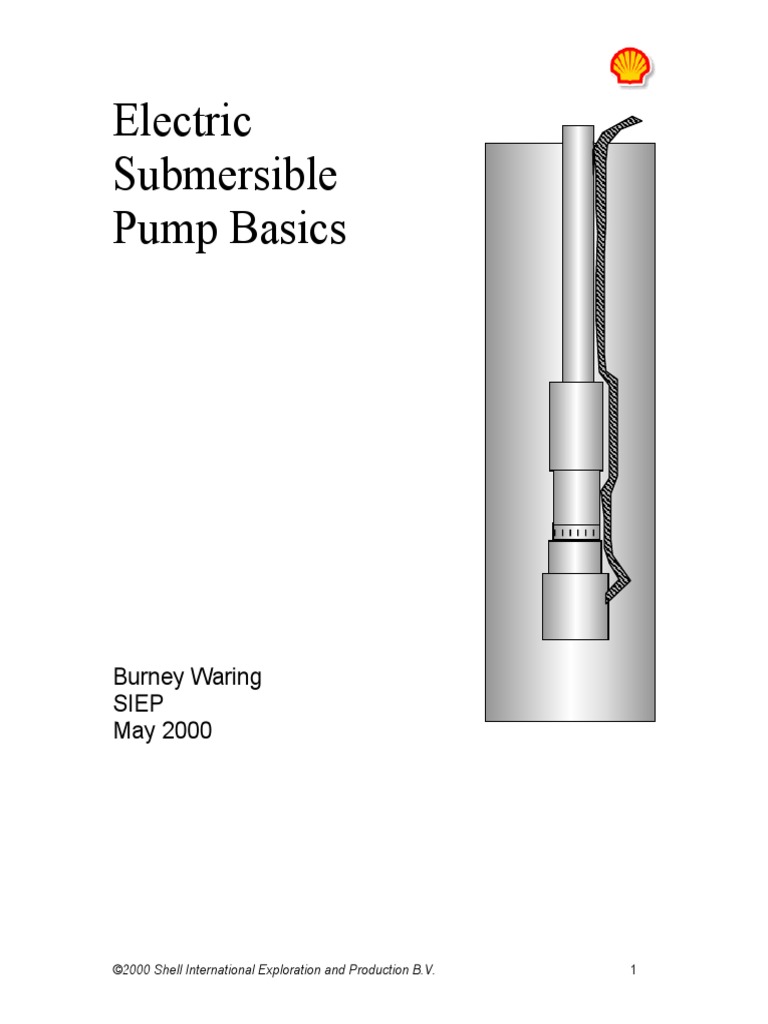 SHELL Electric-Submersible-Pump-Basics.pdf | Pump | Physical Quantities