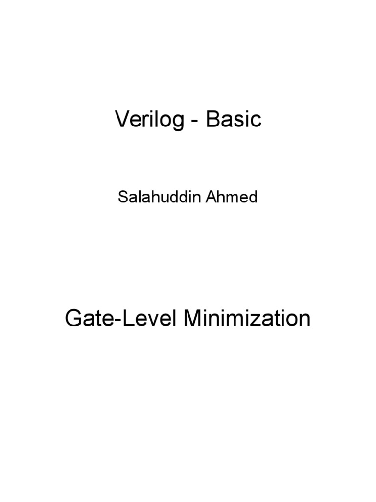 Verilog Mano Pdf Hardware Description Language Computer Programming 6510