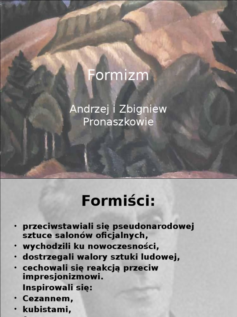 Formizm Prezentacja - Nowoczesna Polska | PDF