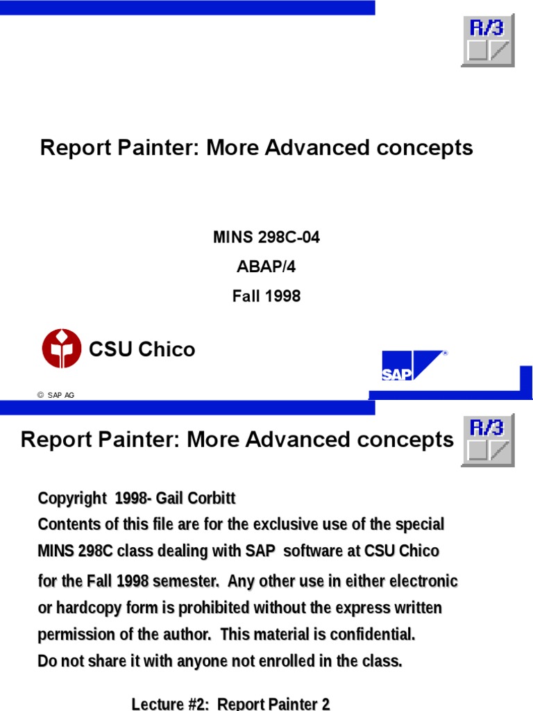 Report Painter | PDF | Variable (Computer Science) | Library (Computing)