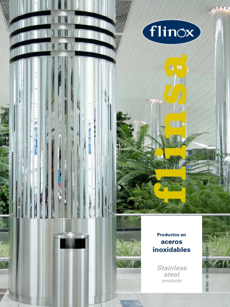 Catalogo SS Finox | PDF | Laminado (metalmecánica) | Acero