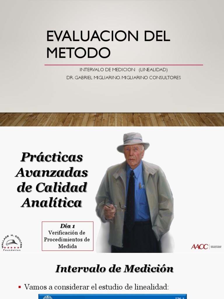 Evaluación de Linealidad en Medición Analítica | PDF | Medición ...