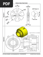 Ejercicios Prácticos en Autodesk Inventor | PDF | Tecnología