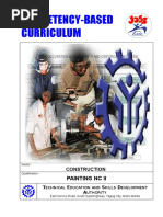 Construction Painting NC II Curriculum | PDF | Paint | Paintings