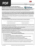 Form 1455 | PDF | Bureau Of The Public Debt | Securities (Finance)