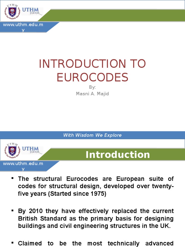 Introduction To Eurocode | PDF | Strength Of Materials | Structural Load