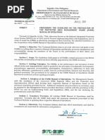 Sapa Rules (Denr Dao 2007-17) | PDF | Protected Area | Sustainability