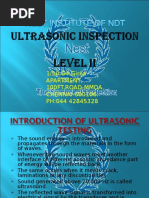 P-003 Ultrasonic Testing Procedure | PDF | Welding | Construction