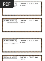 Physics Short Notes Form 4 | PDF