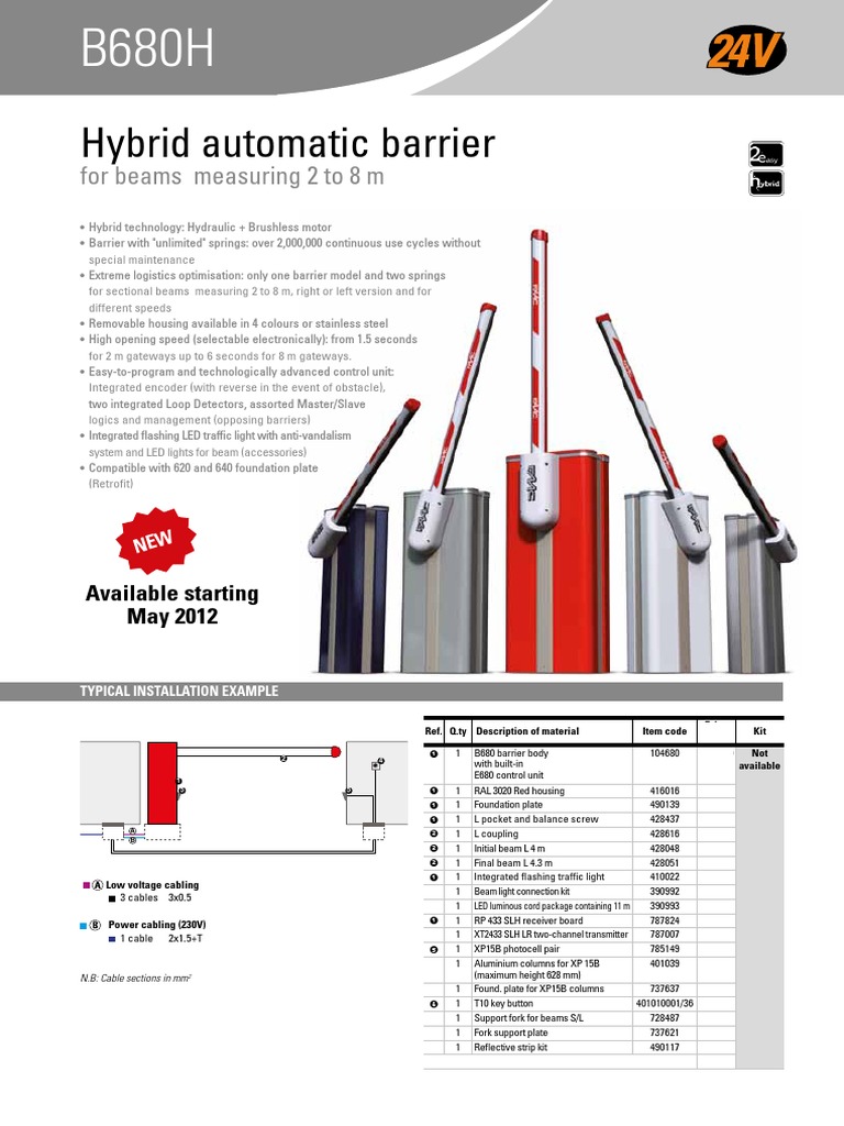 B680H | PDF | Cable | Light Emitting Diode