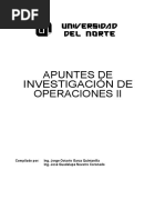 Actividad Evaluativa Eje 1 (P1) - INVESTIGACION DE OPERACIONES II - IS ...