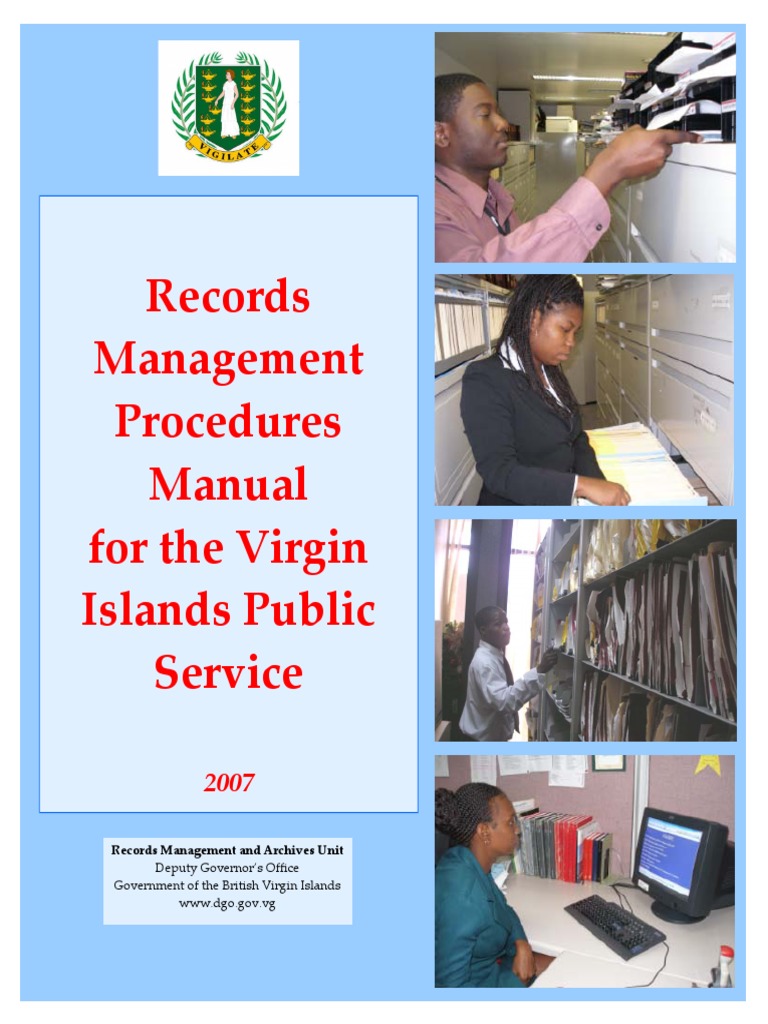 1-Records Manual - Contents and Introduction - 2 | PDF | Records ...