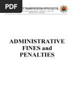 MMDA Violation Code | PDF | Manufactured Goods | Automotive Technologies