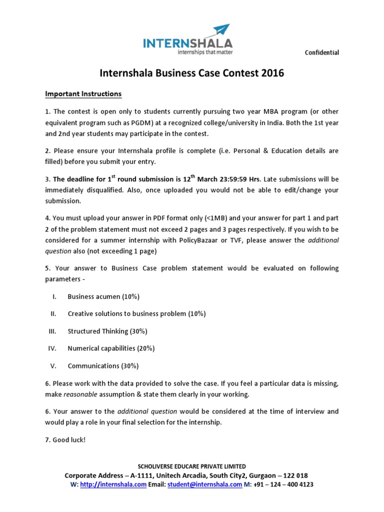 internshala-business-case-contest-problem-statement-1-pdf-ad-sense
