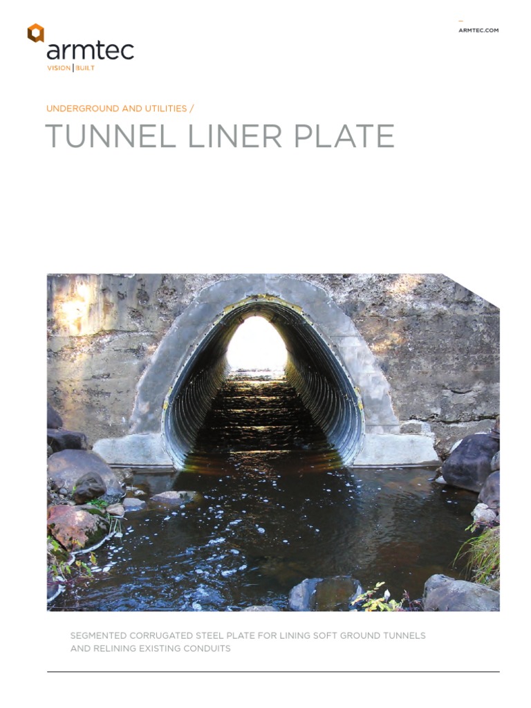 Tunnel Liner Plate Brochure | Tunnel | Structural Steel