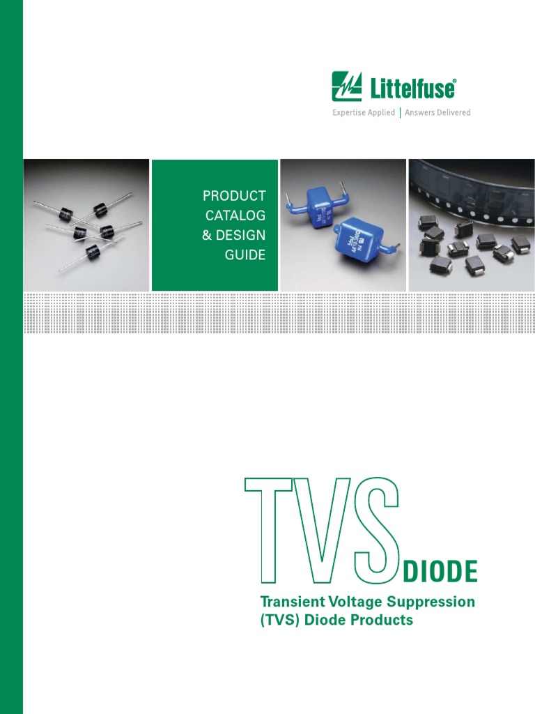 TVS Diodes Data Sheets | PDF | Electrostatic Discharge | Diode