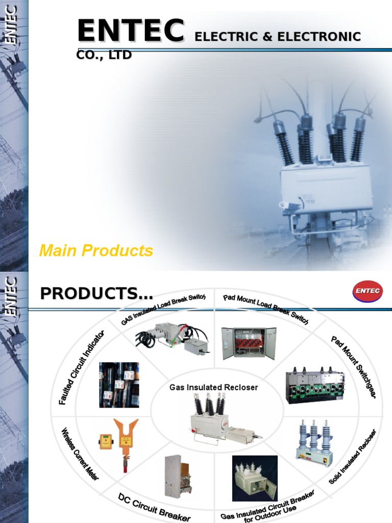 ENTEC Presentation | PDF | Power Supply | Switch