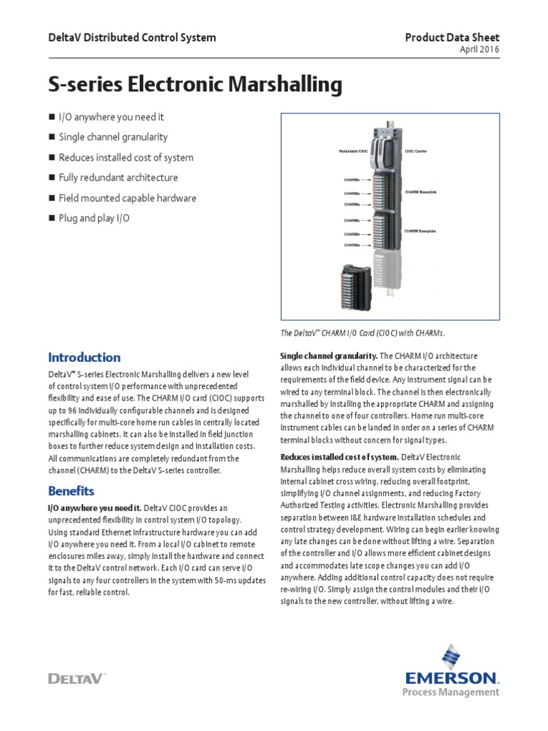 PDS S-Series Electronic Marshalling | PDF | Electrical Connector | Relay