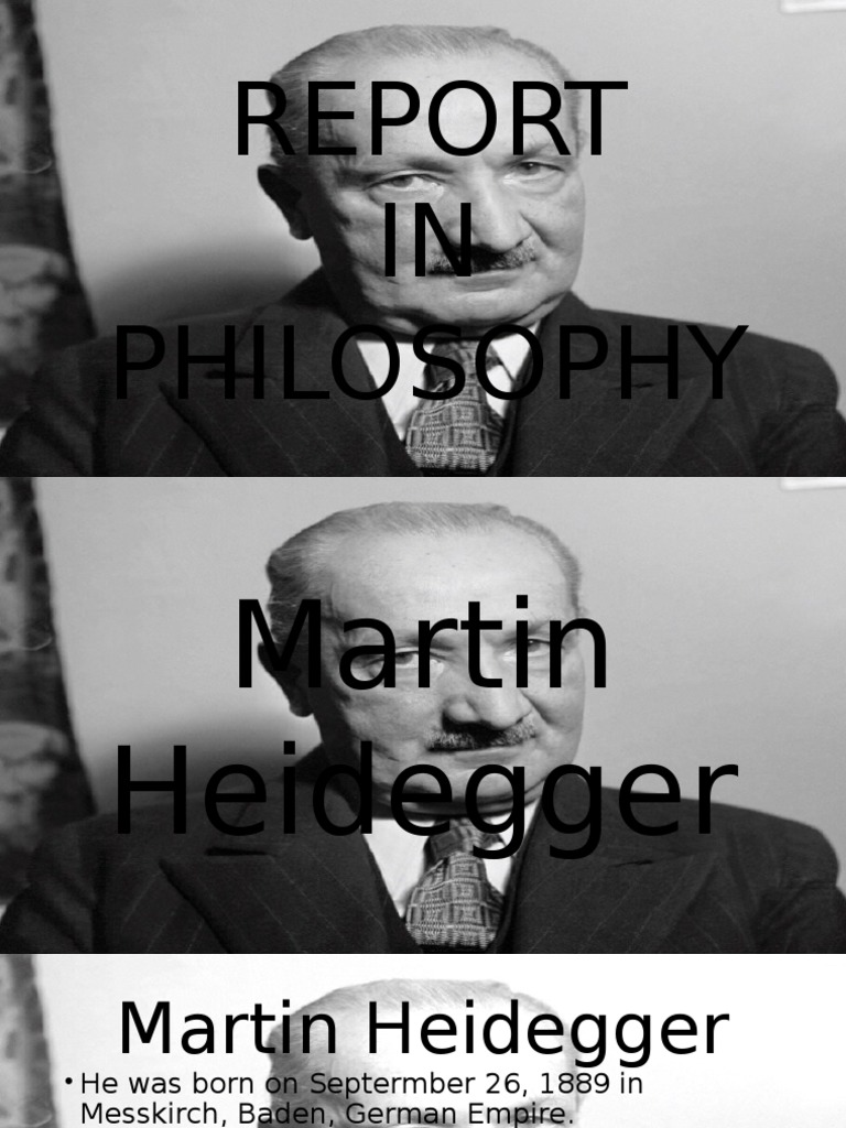 Martin Heidegger | PDF | Martin Heidegger | Being And Time Martin Heidegger | PDF | Martin Heidegger | Being And Time