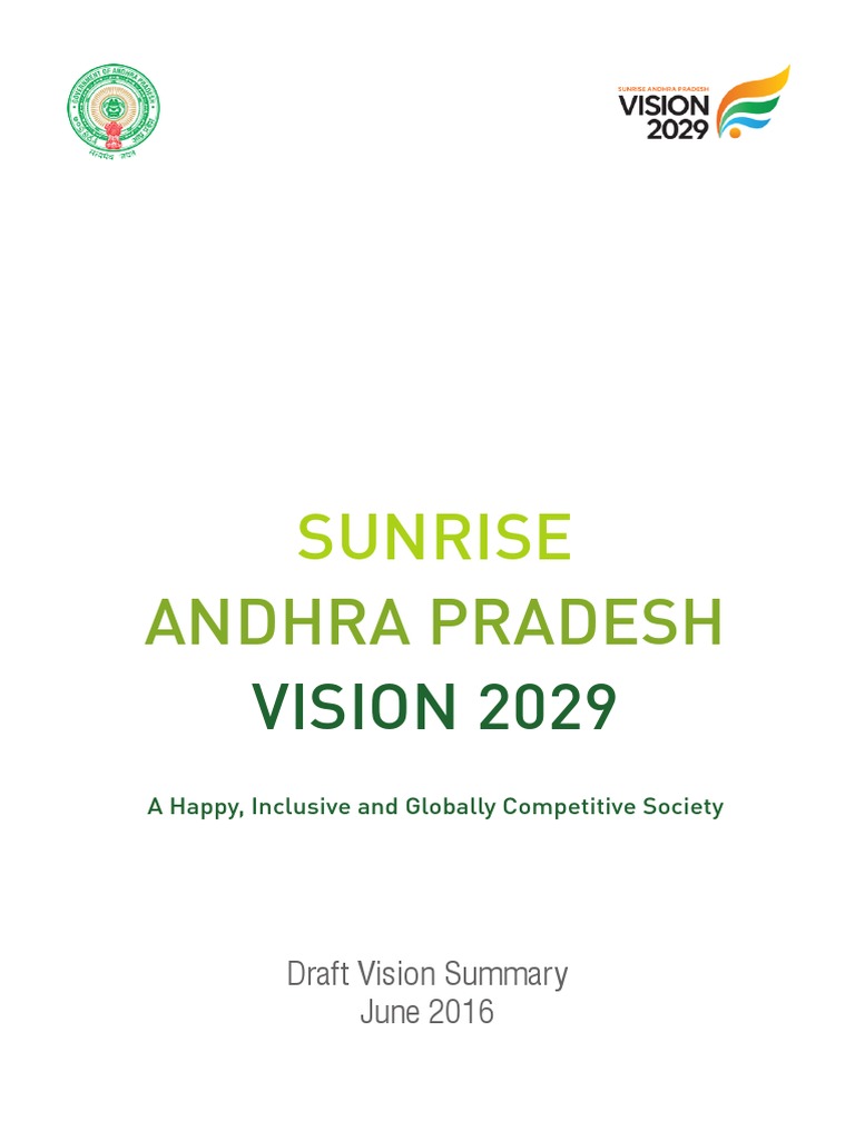 AP Vision 2029 Summary | PDF | Economic Growth | Poverty