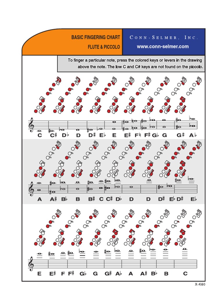 Flute Fingerings 2 0 | PDF