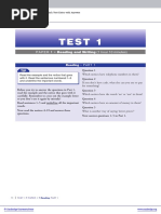 Key English Test - Reading and Writing Part 1-7 - Englishrevealed | PDF