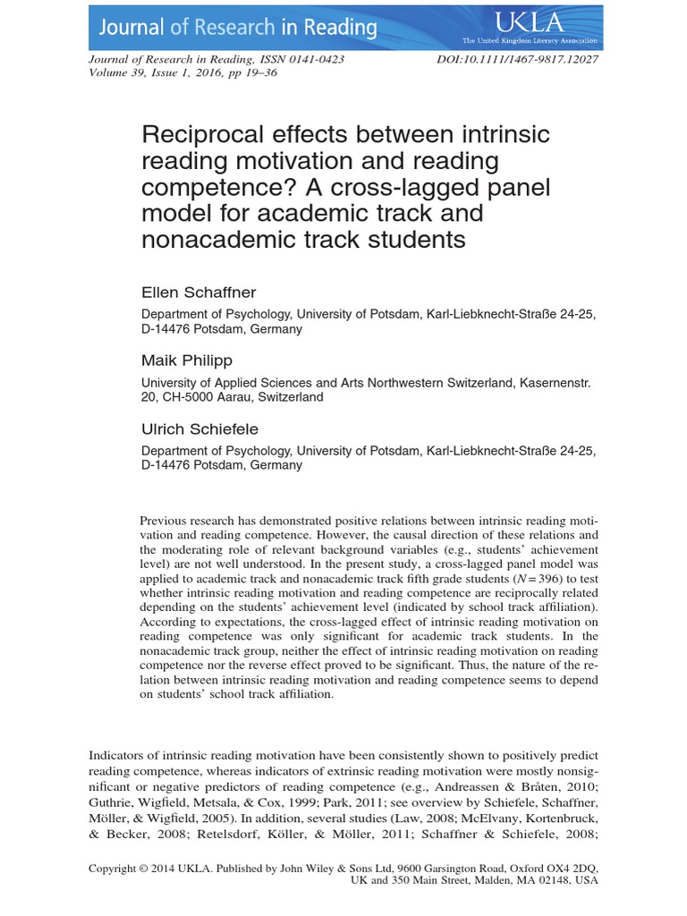 2 - 2016 - Reciprocal Effects Between Intrinsic Reading Motivation and ...