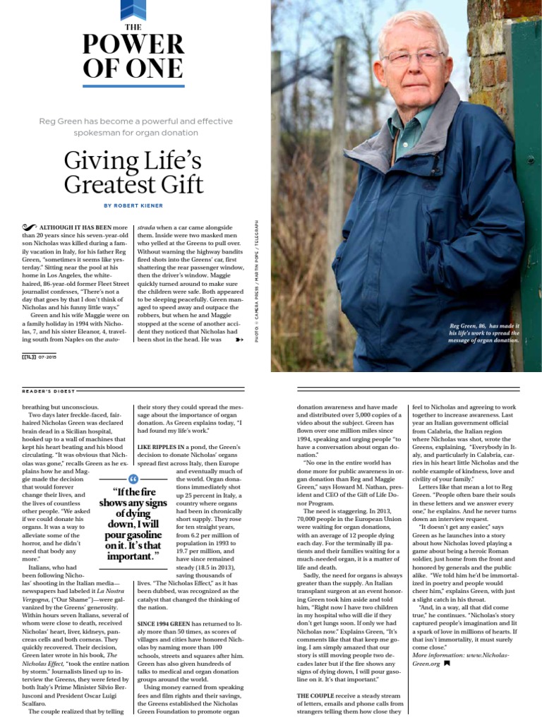 Reg Green | Download Free PDF | Wellness | Medical