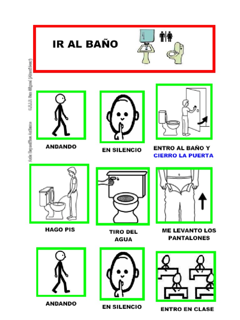 Secuencia Ir Al Baño | PDF