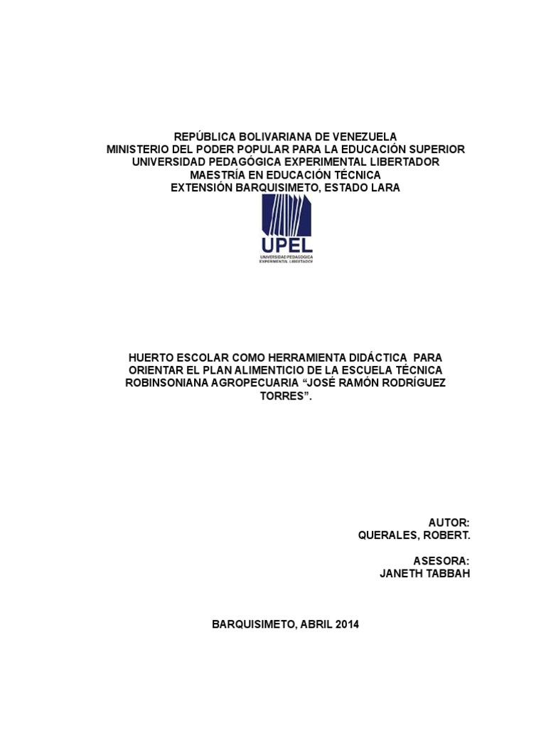 Ensayo Problemática de La Educ. Robert Querales | PDF | Desarrollo sostenible | Jardín de infancia