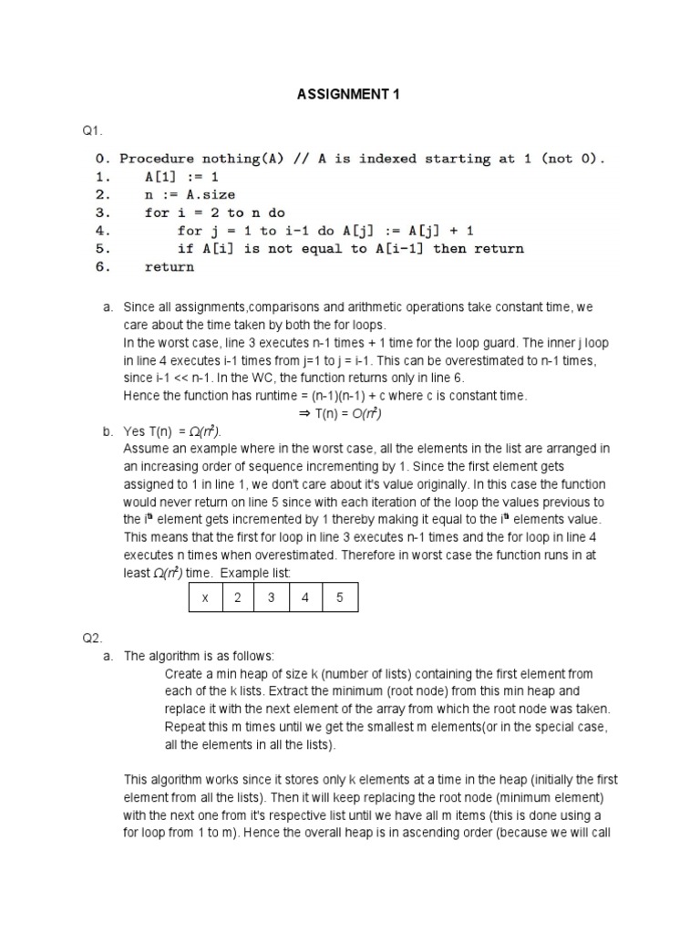 Assignment 1: TH TH | PDF | Areas Of Computer Science | Theoretical ...