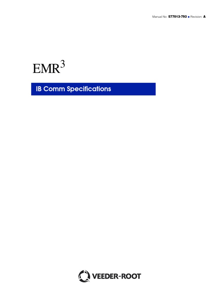 Manual Veeder Root | PDF | Port (Computer Networking) | Booting