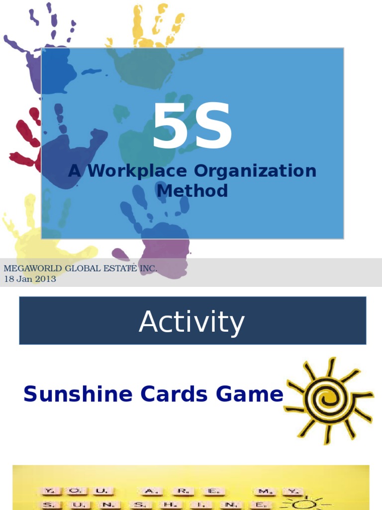 5S - A Workplace Organization Method | PDF | Motivation | Motivational