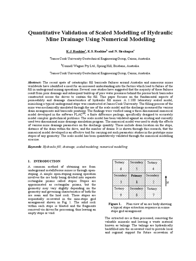 Quantitative Validation of a Three-Dimensional Numerical Model for ...