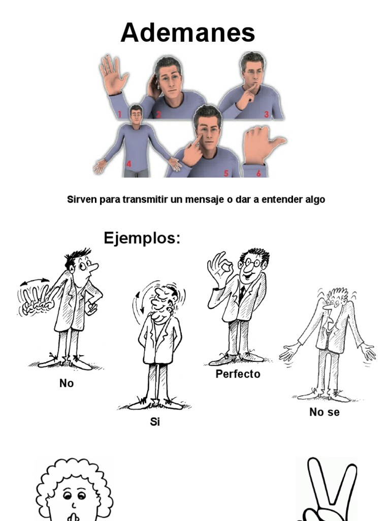 Ademanes | PDF