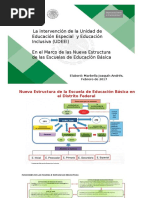 Tríptico Del Marco Técnico de Operación UDEEI | PDF | Aprendizaje