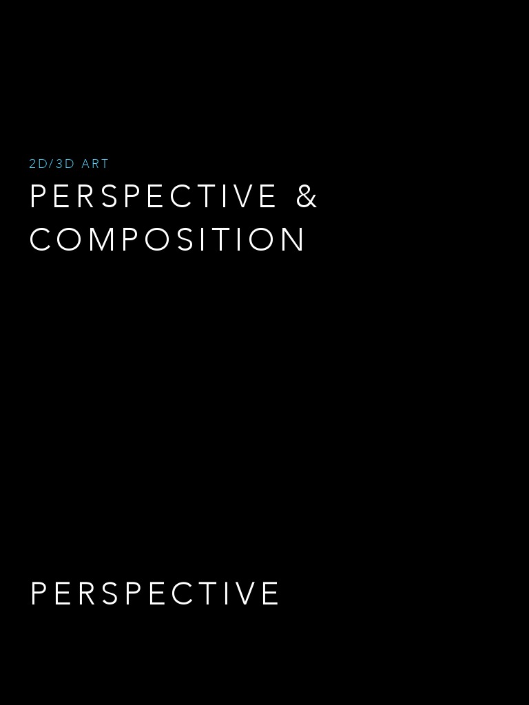Perspective and Composition | PDF | Perspective (Graphical ...