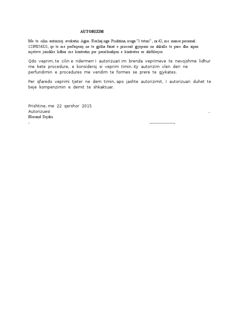 Autorizim | PDF