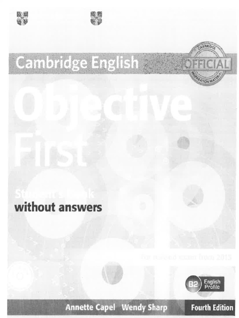 Cambridge Objective First