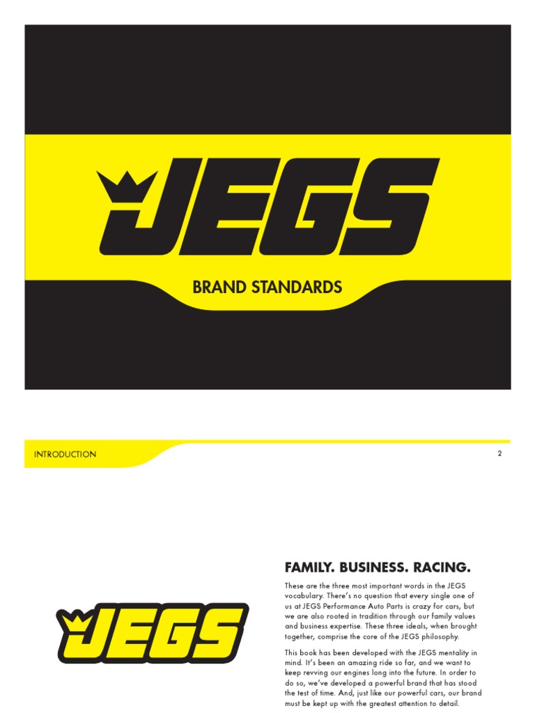 JEGS Brand Standards | PDF