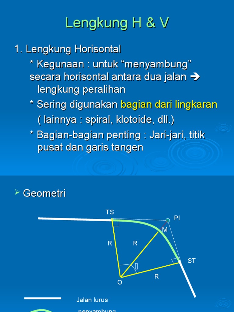 Lengkung V & H-Sipil | PDF