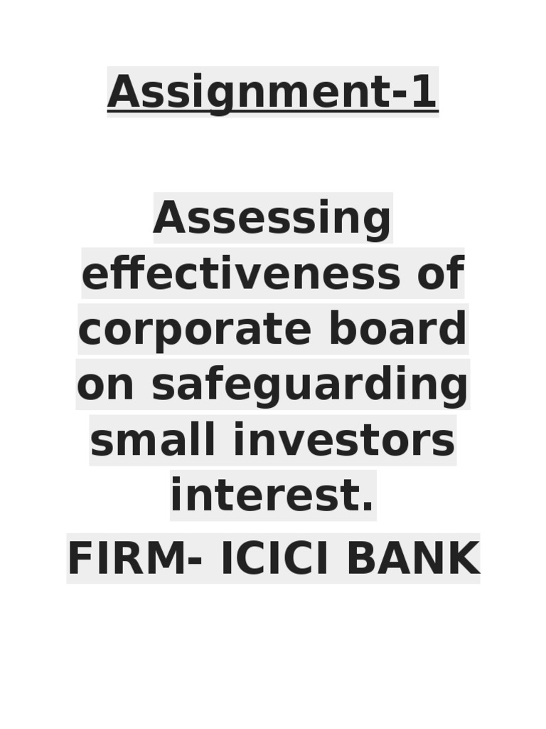Financial Management Assignment 1 | PDF