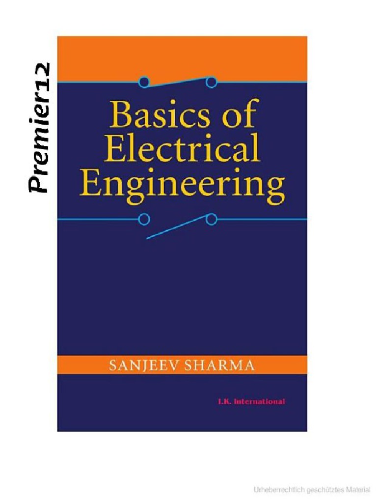 BEEE (S. - Sharma) - Basics - of - Electrical - Engineering PDF | PDF