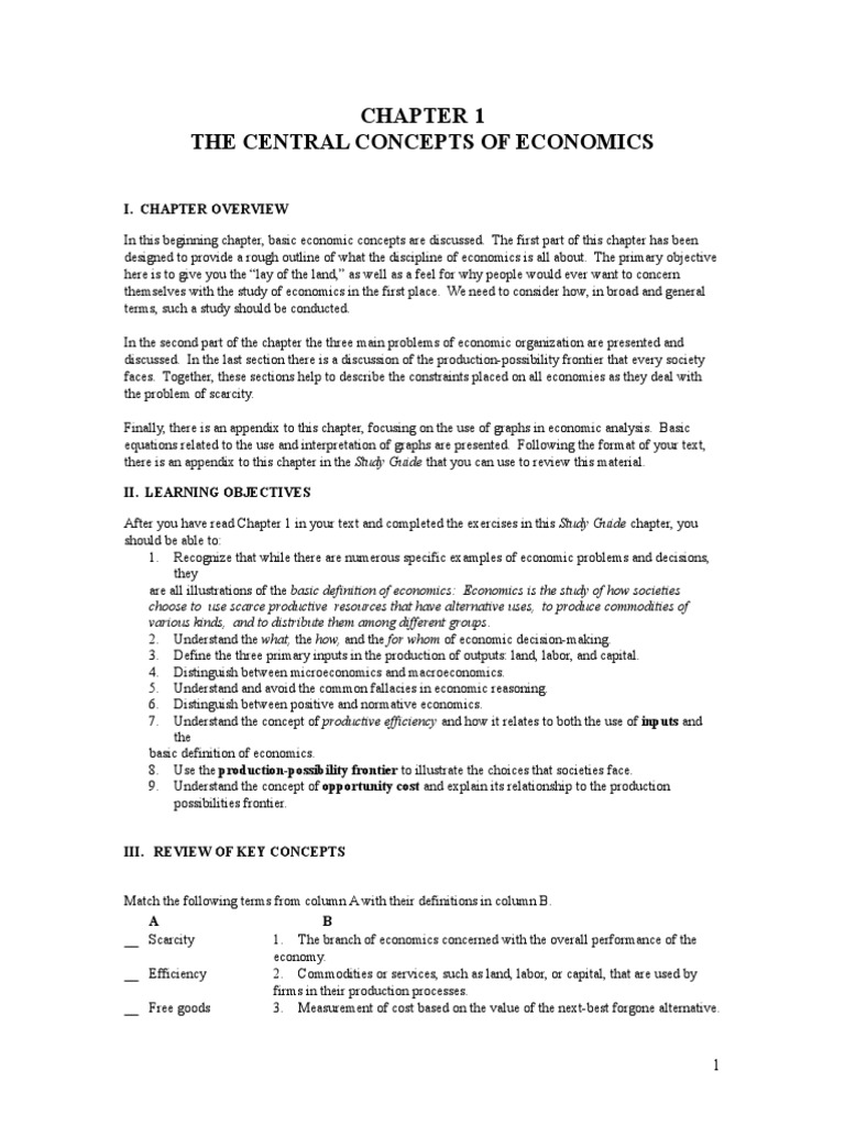 Macroeconomics Study Guide Samuelson | PDF | Economics | Factors Of ...