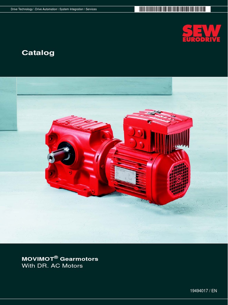 SEW MOVIMOT Reductores DR Motors | PDF | Electric Motor | Gear
