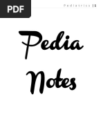 Pedia Notes Compilation MKDose | PDF | Renal Function | Chronic Kidney ...