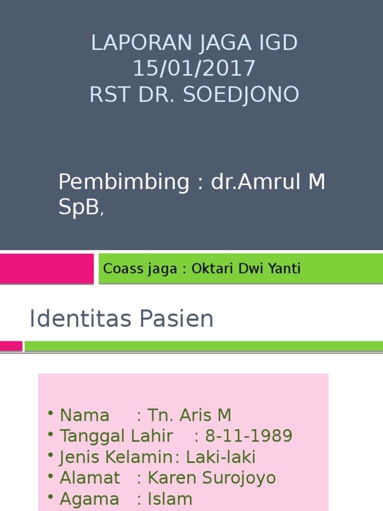 Lapjag Vulnus Amputatum | PDF